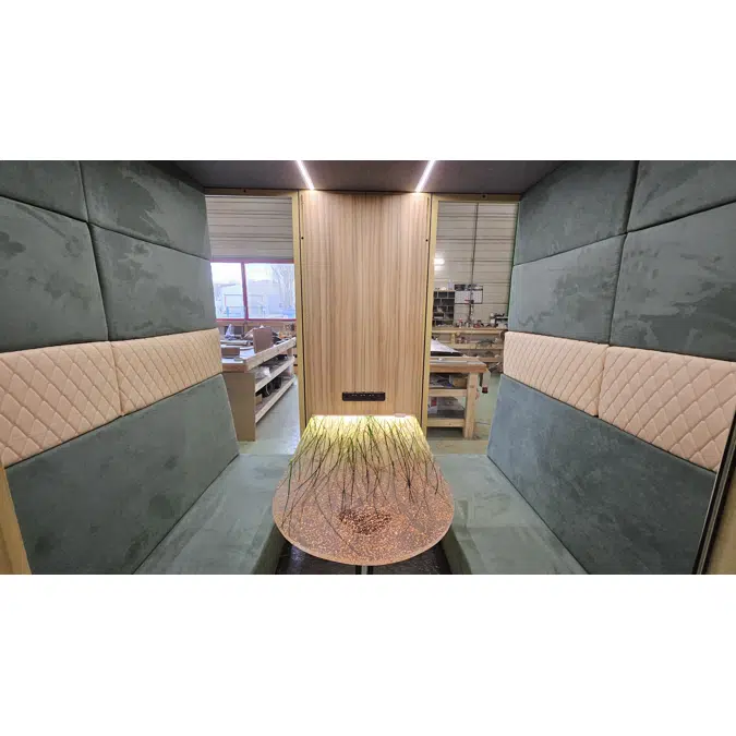 BIM objects - Free download! Work in cabin - QUATTRO+ - Acoustic office ...
