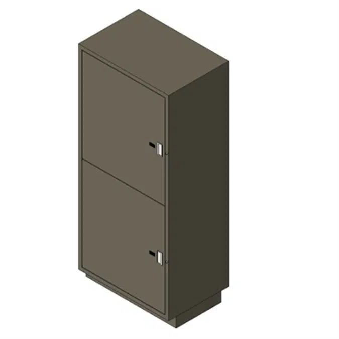 BIM objects - Free download! Evidence Storage Locker Pass-Thru 2 ...