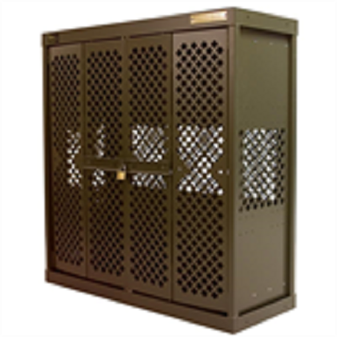 BIM objects - Free download! Universal Weapons Rack UWR | BIMobject