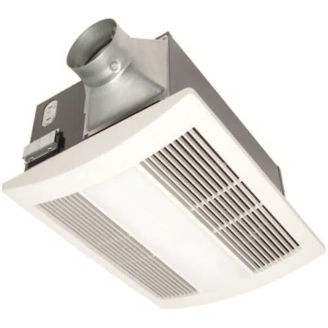 BIM objects - Free download! WhisperWarm Lite - Quiet, Fan/Heater/Light ...