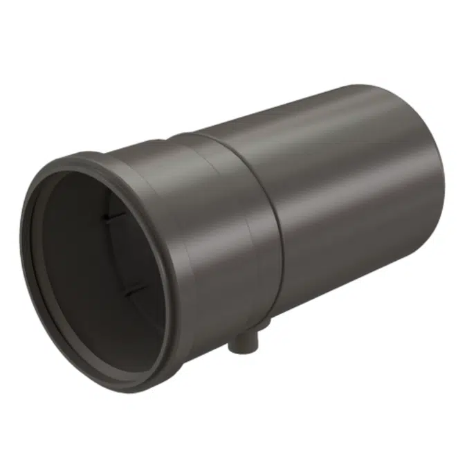 BIM objects - Free download! 8" Horizontal Drain Tee | BIMobject