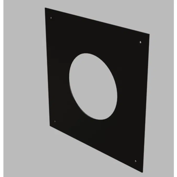 BIM objects - Free download! 8" PPs Wall Plate | BIMobject