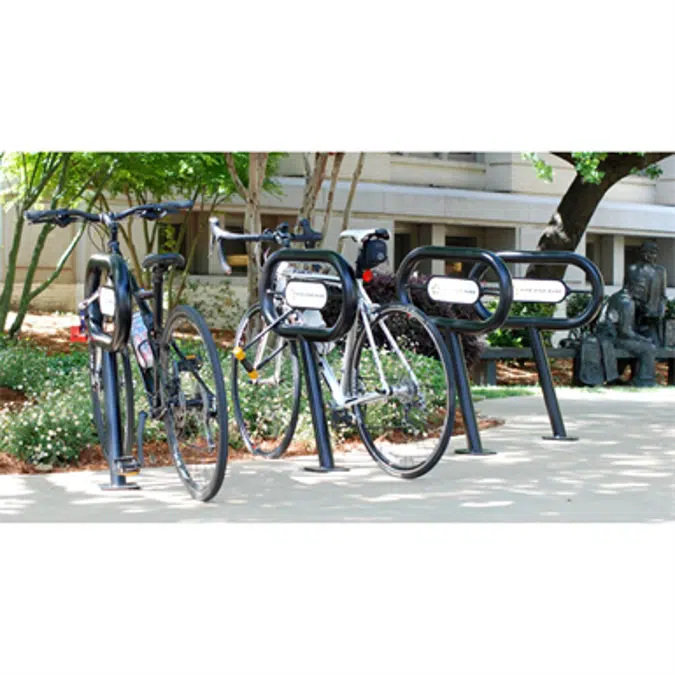 BIM objects - Free download! Urban Bicycle Parking City Bike Rack The ...