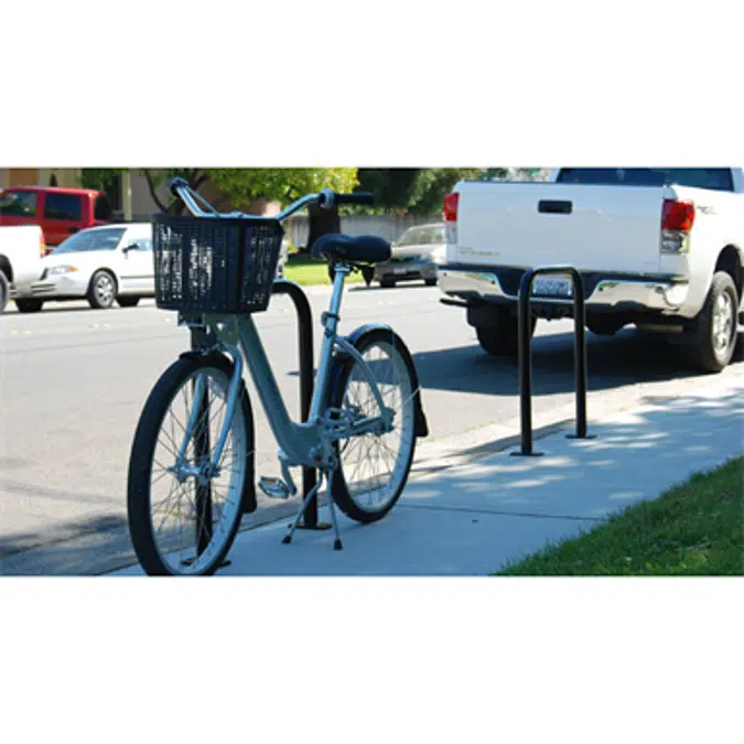 BIM objects - Free download! Bike Racks Inverted U HR100 Series | BIMobject
