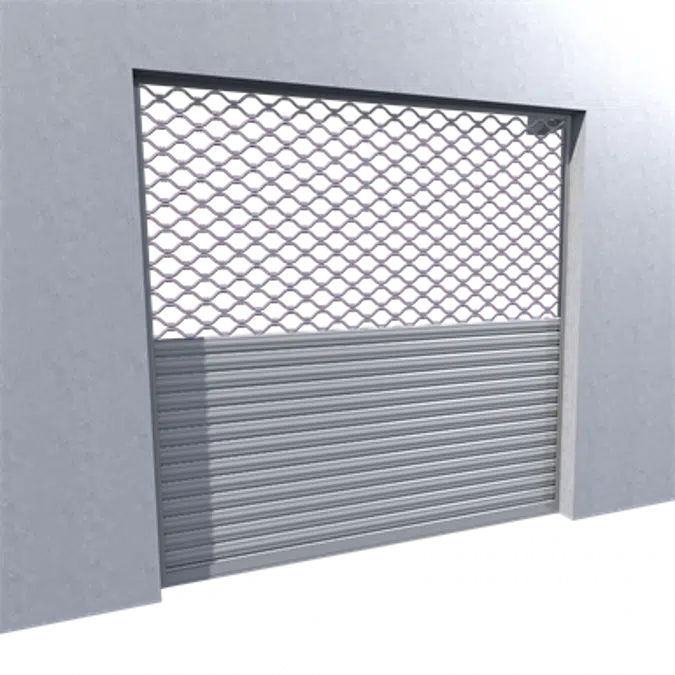 BIM objects - Free download! Murax Security Shutter Combination 06 ...