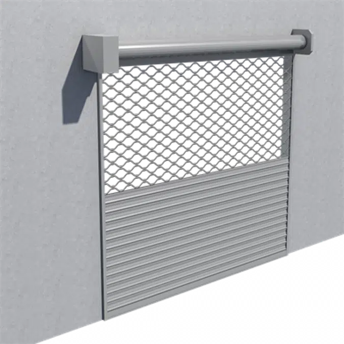 BIM objects - Free download! Murax Security Shutter Combination 06 ...