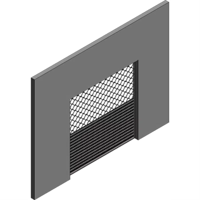 BIM objects - Free download! Murax Security Shutter Combination 06 ...