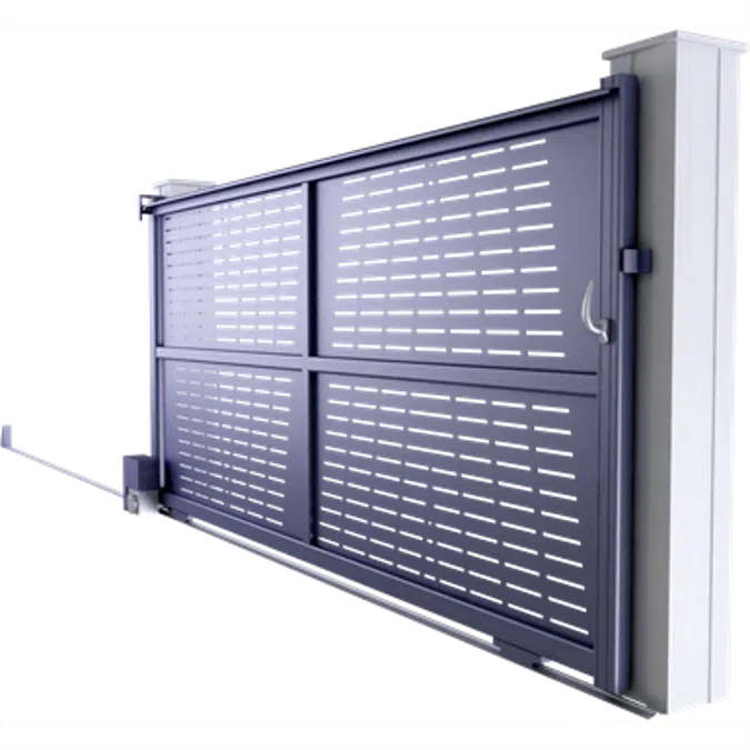BIM objects - Free download! Creation Line - Toulouse Sliding Gate ...