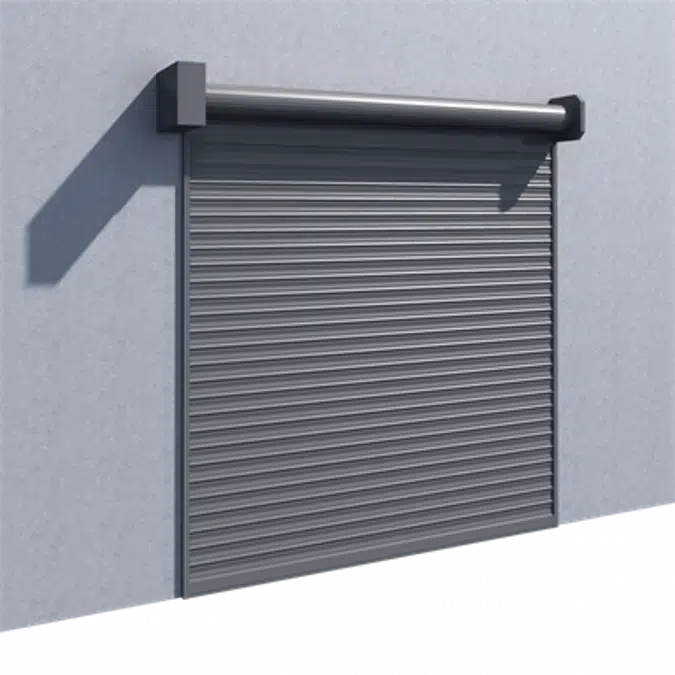 BIM objects - Free download! Murax 110 Galvanised Security Shutters ...