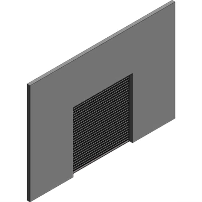 BIM objects - Free download! Murax 110 Galvanised Security Shutters ...