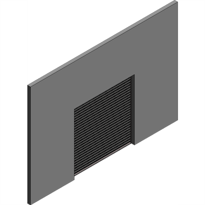 BIM objects - Free download! Murax 110 Galvanised Security Shutters ...