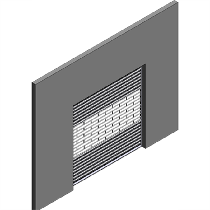 BIM objects - Free download! Murax Security Shutter Combination 02 ...