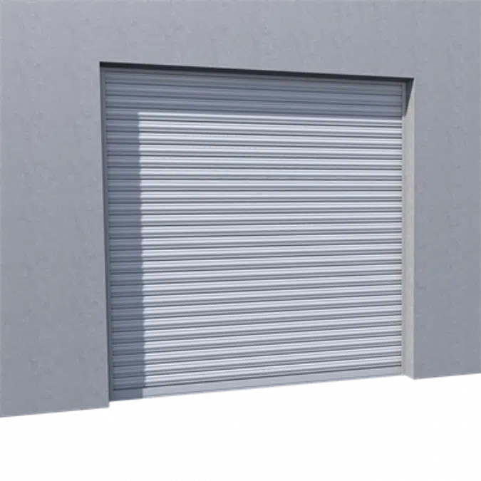 BIM objects - Free download! Murax 110 Security Shutter Lacquered RAL ...