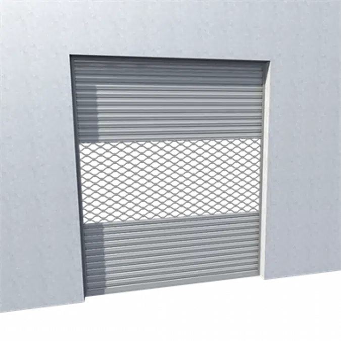 BIM objects - Free download! Murax Security Shutter Combination 03 ...