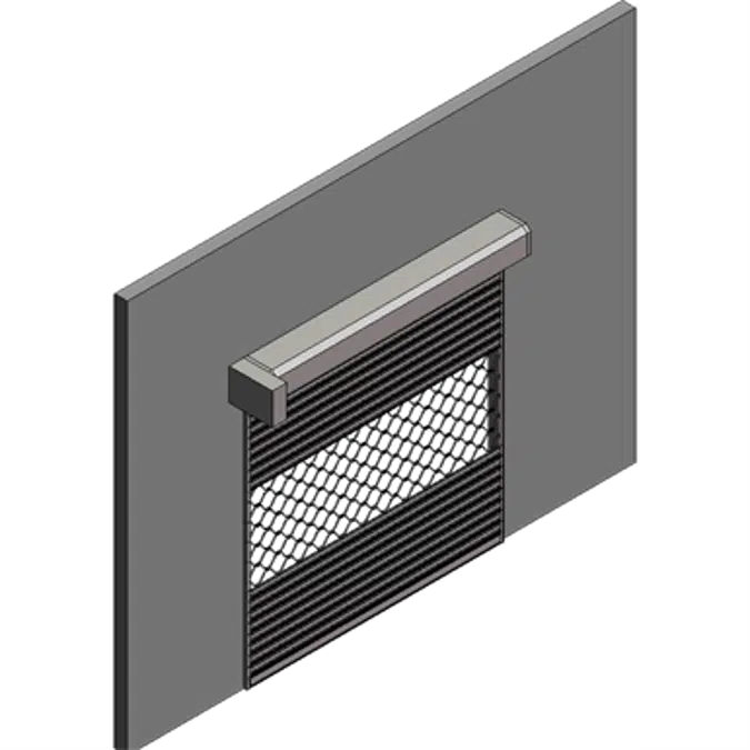 BIM objects - Free download! Murax Security Shutter Combination 03 ...