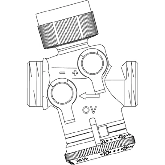 BIM objects - Free download! Pressure independent control valve "Cocon ...