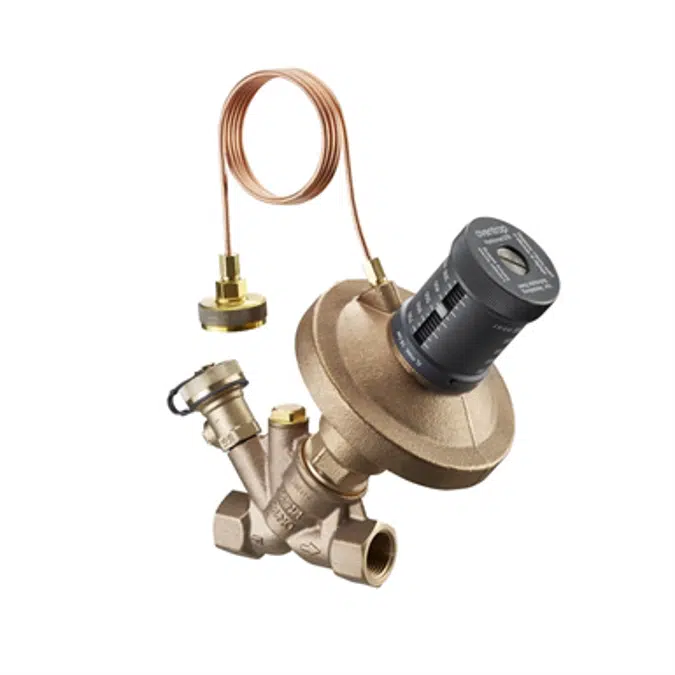 BIM objects - Free download! Differential pressure regulator "Hydromat ...