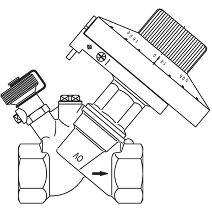 BIM objects - Free download! Flow regulator "Hydromat QTR" | BIMobject