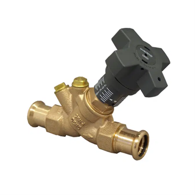 Objetos BIM - ¡Descarga gratis! Balancing valve "Hydrocontrol VPR" DN ...