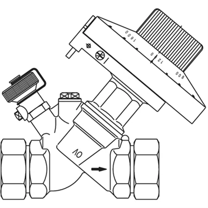 BIM objects - Free download! Flow regulator "Hydromat QTR" | BIMobject