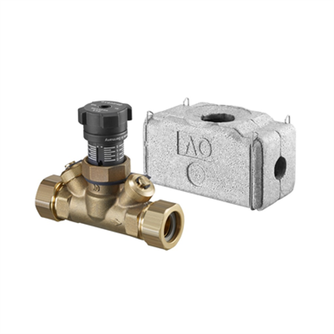 BIM objects - Free download! Balancing valve "Hycocon VTZ" | BIMobject