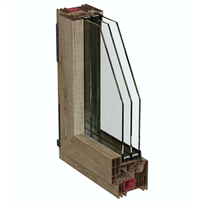 BIM objects - Free download! PVCi30 - 1-leaf hidden-profile Tilt-And ...