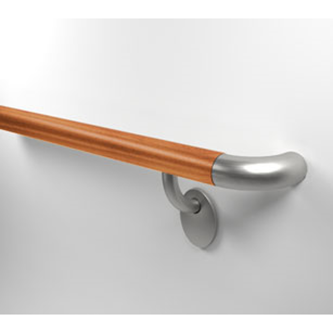 BIM objects - Free download! HR9 Northern Hardwoods® Real Wood Handrail ...
