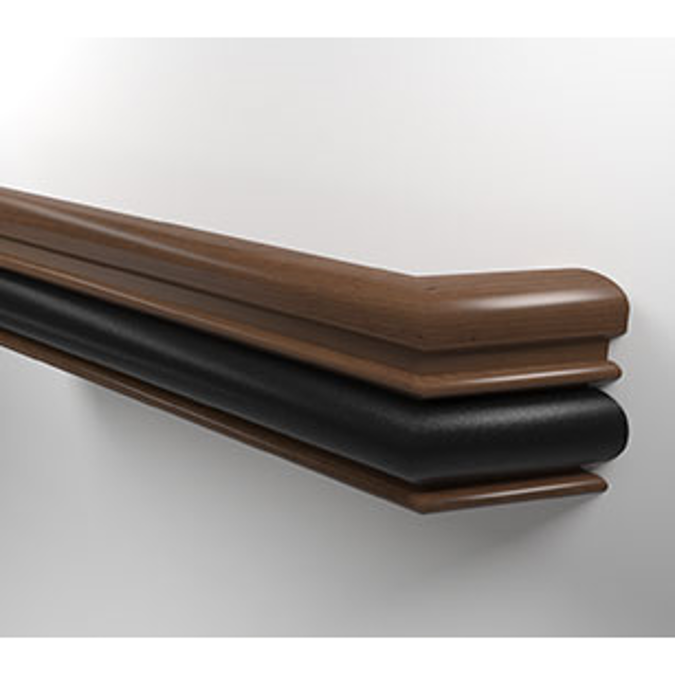 BIM objects - Free download! HR3 Northern Hardwoods® Real Wood Handrail ...