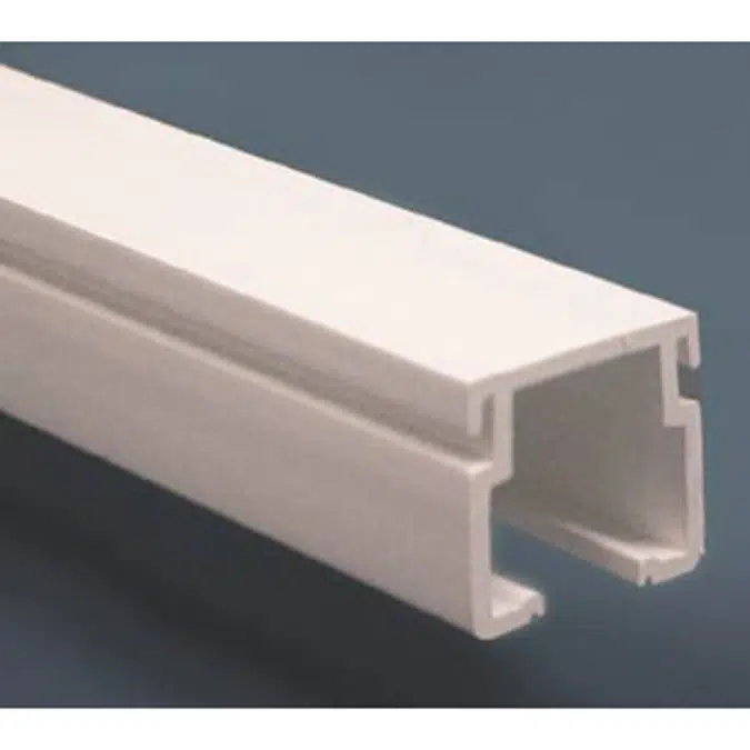 BIM objects - Free download! Clickeze Whisper Cubicle Track (Straight ...