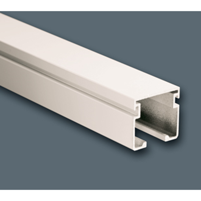 BIM objects - Free download! Clickeze Ultra Cube Cubicle Track (Typical ...