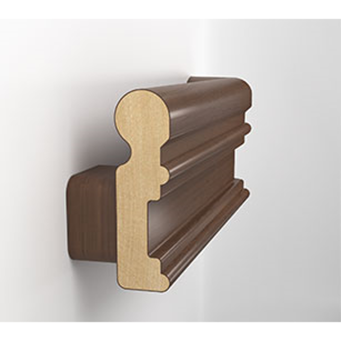 BIM objects - Free download! HR2 Northern Hardwoods® Real Wood Handrail ...