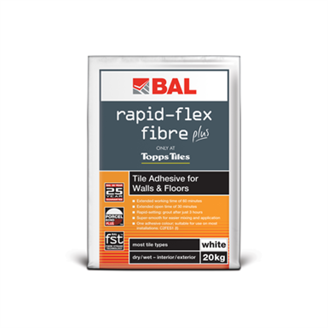 Objetos BIM - ¡Descarga gratis! BAL Rapid-Flex Fibre Plus - Highly ...