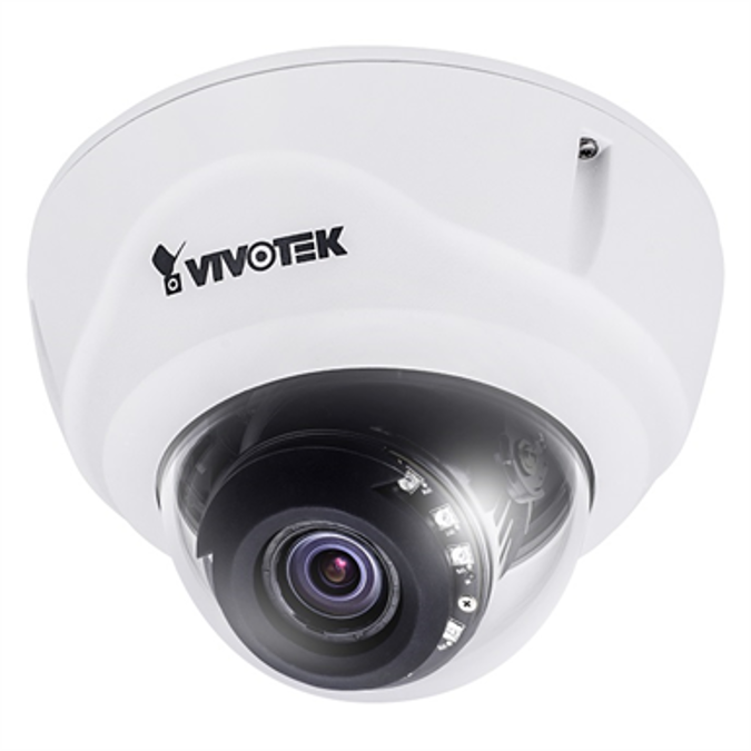 Objetos BIM - ¡Descarga gratis! FD9381-HTV Fixed Dome Network Camera, 5MP, H.265, Smart Stream ...