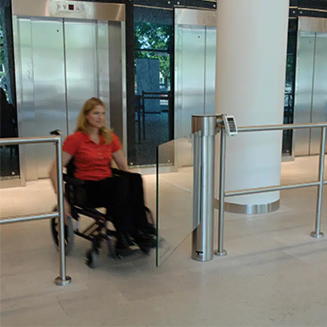 BIM objects - Free download! Winglock 900 (EMEA-ASIA) Access Gate ...