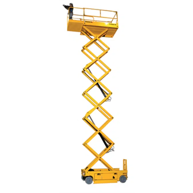 BIM objects - Free download! COMPACT 14 - Electric Scissors lifts ...