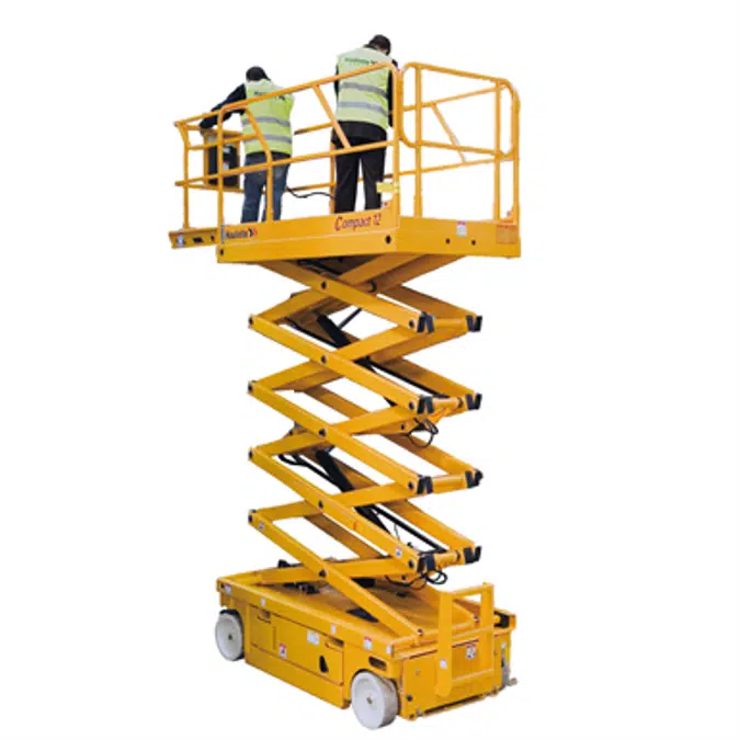 BIM objects - Free download! COMPACT 3347 E - Electric Scissors lifts ...