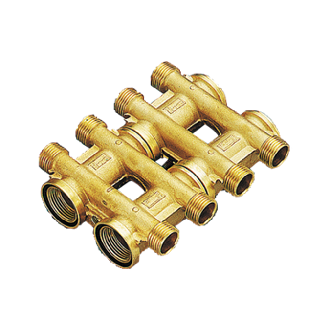 BIM objects - Free download! 1905-1906 _ G3/4" or G1" COMPLANARE ...