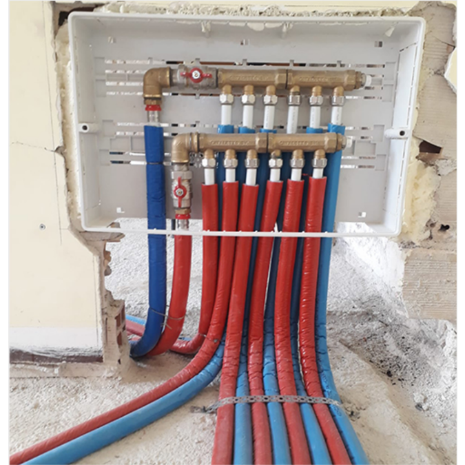 BIM objects - Free download! 0630R – Multilayer pipe in polyethylene ...