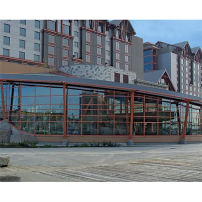 BIM objects - Free download! Series 3252 High Performance Curtain Wall ...