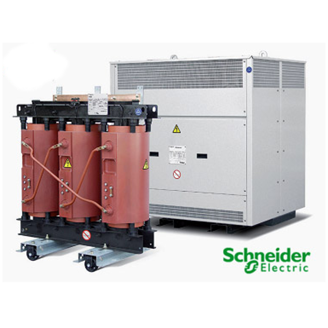 BIM objects - Free download! Trihal – Cast Resin dry type transformer ...