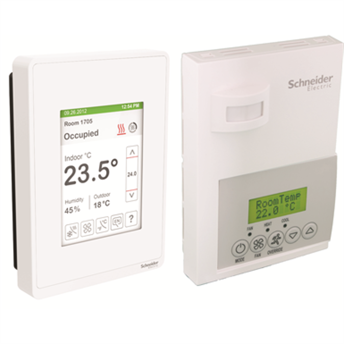 BIM objects - Free download! HVAC - Room controllers | BIMobject