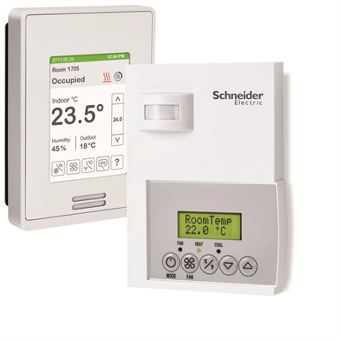 BIM objects - Free download! HVAC - Room controllers | BIMobject