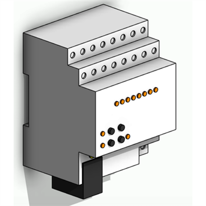 BIM objects - Free download! KNX - Actuator - Heating | BIMobject