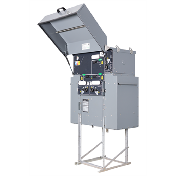 BIM objects - Free download! Ringmaster - Gas Insulated Ring Main Unit ...