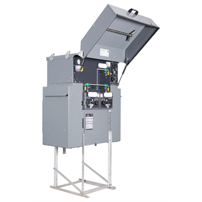 BIM objects - Free download! Ringmaster - Gas Insulated Ring Main Unit ...