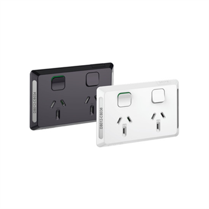 BIM objects - Free download! Clipsal Pro Series - wiring devices ...