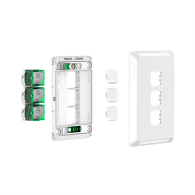 BIM objects - Free download! Clipsal Pro Series - wiring devices ...