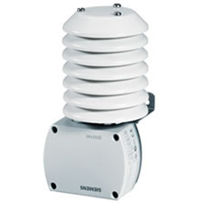 BIM objects - Free download! QFA Series Outside Air RH and Temp Sensor ...