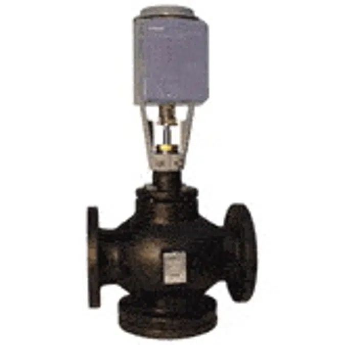 BIM objects - Free download! Flowrite 599 Series Valve Assembly, Flange ...