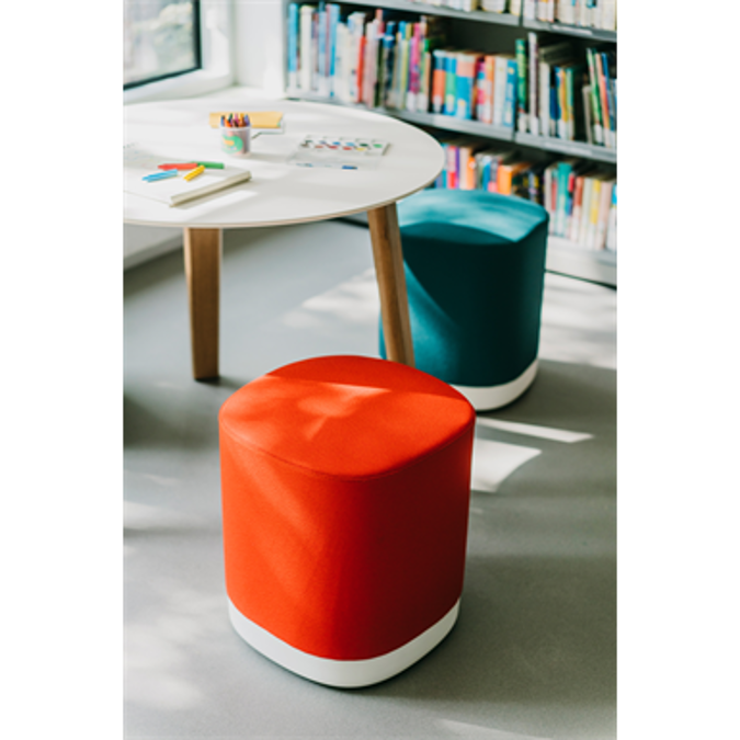 BIM objects - Free download! Puck pouf | BIMobject